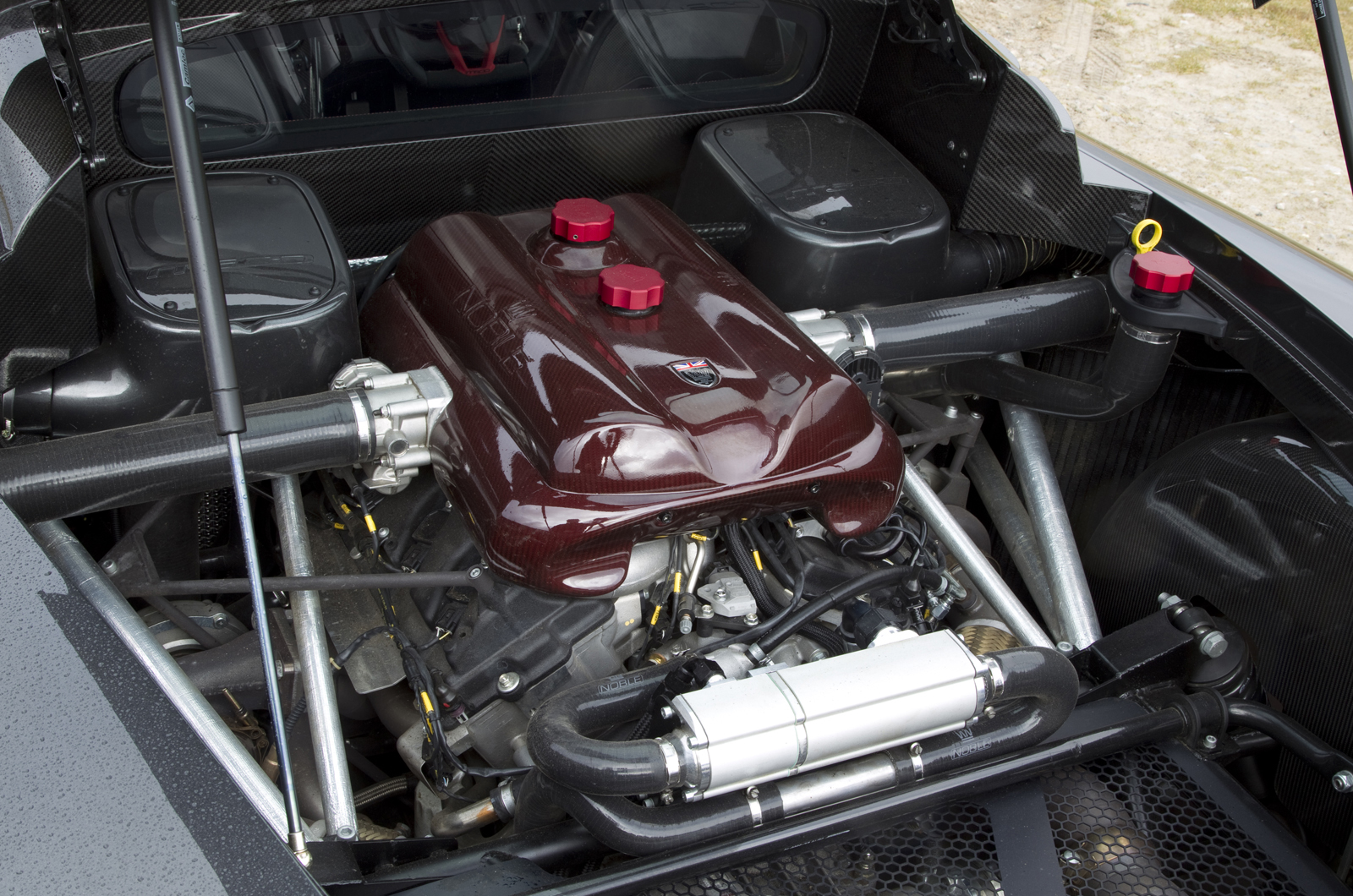 Noble M600 Engine Belfast Motor Show: Noble M600 Boasts 0 60 In Three