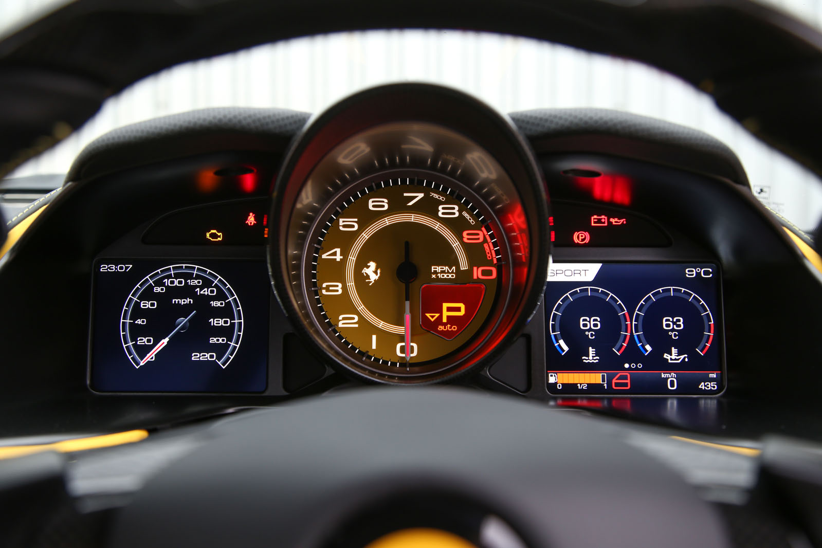 Ferrari Speedometer Fast