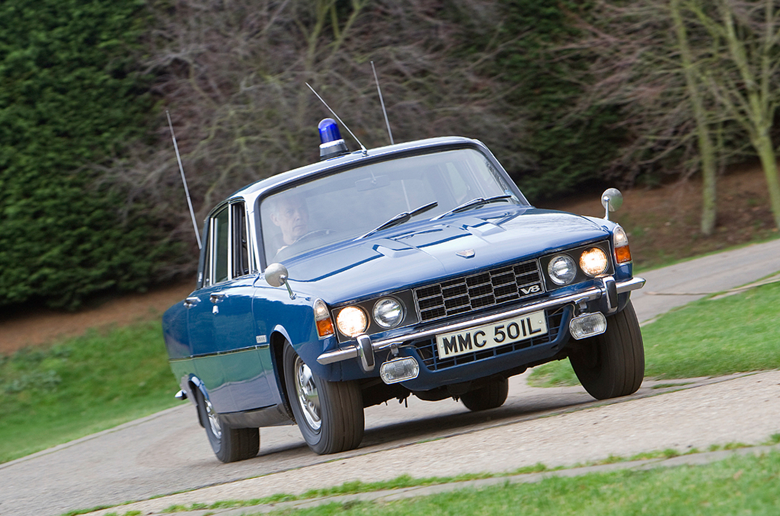Vintage police cars: Rover P6 3500S | Autocar