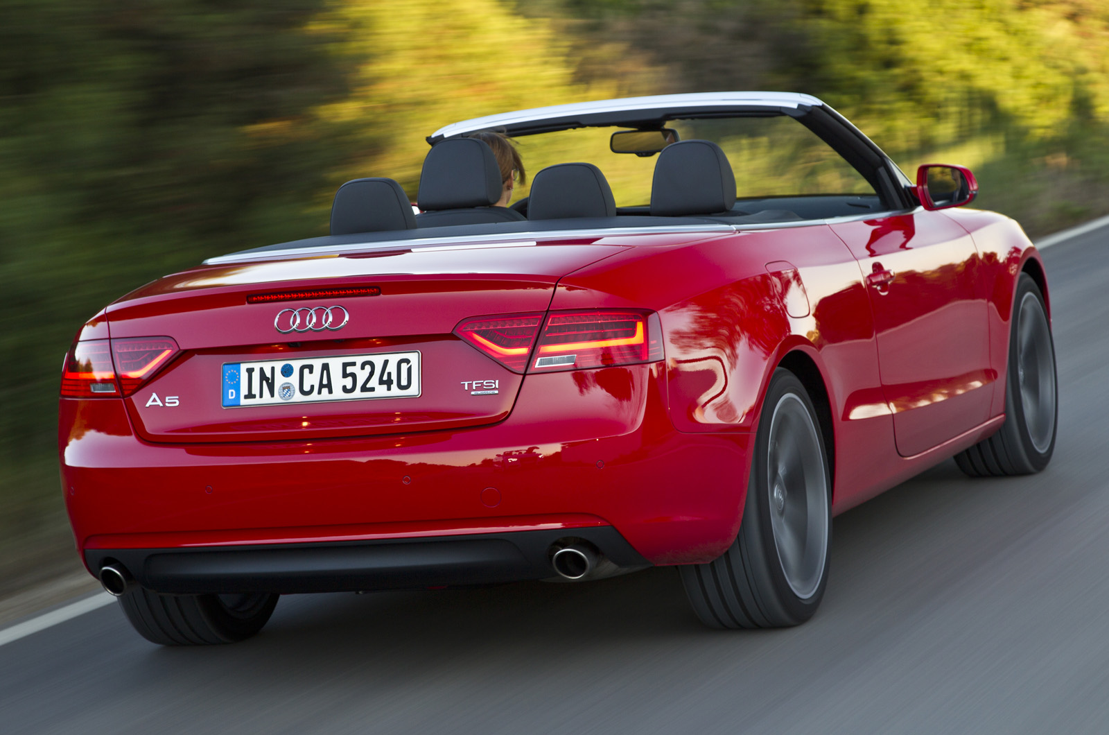 Audi A5 Convertible Rojo 5+ Thousand Audi Red Car Royalty Free Images,