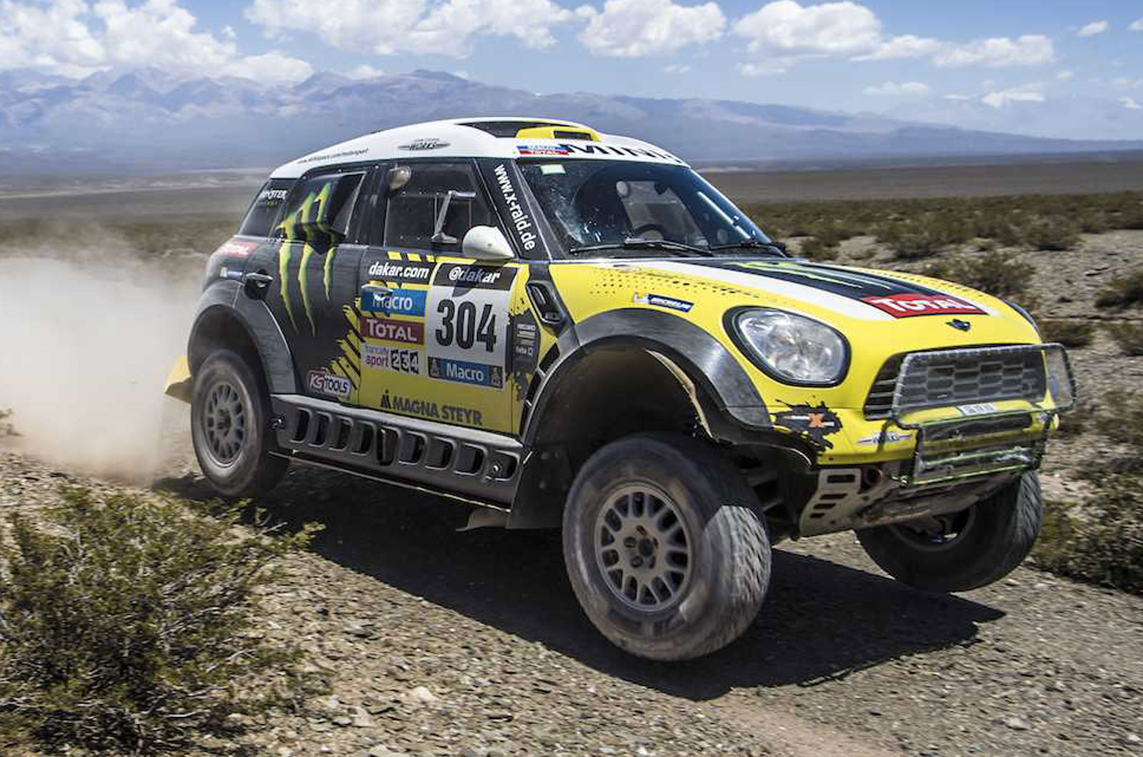 Mini Dakar Rally Car Gallery: X Raid MINI 2018 Dakar Buggy