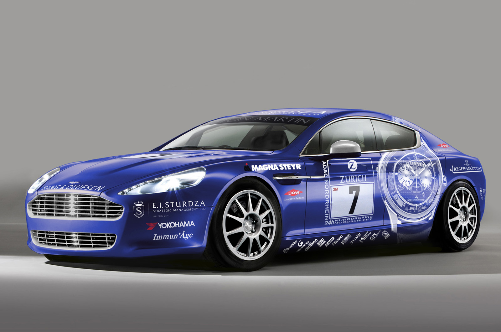 Aston Rapide racer revealed | Autocar
