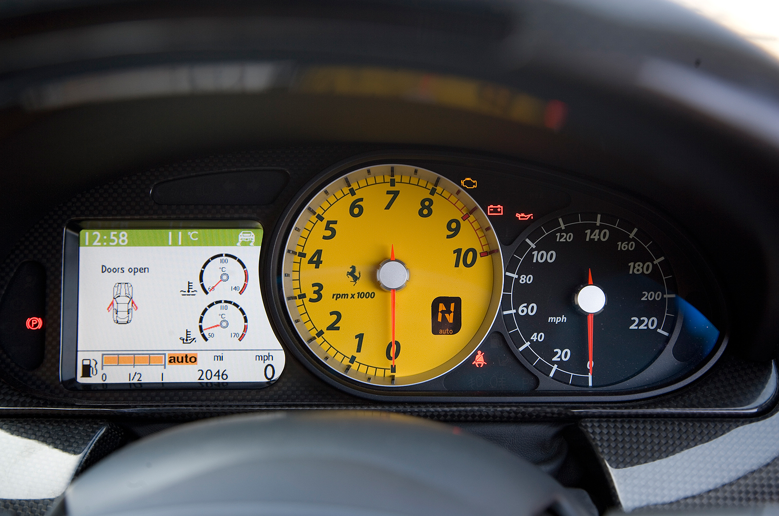 Ferrari 599 Speedometer
