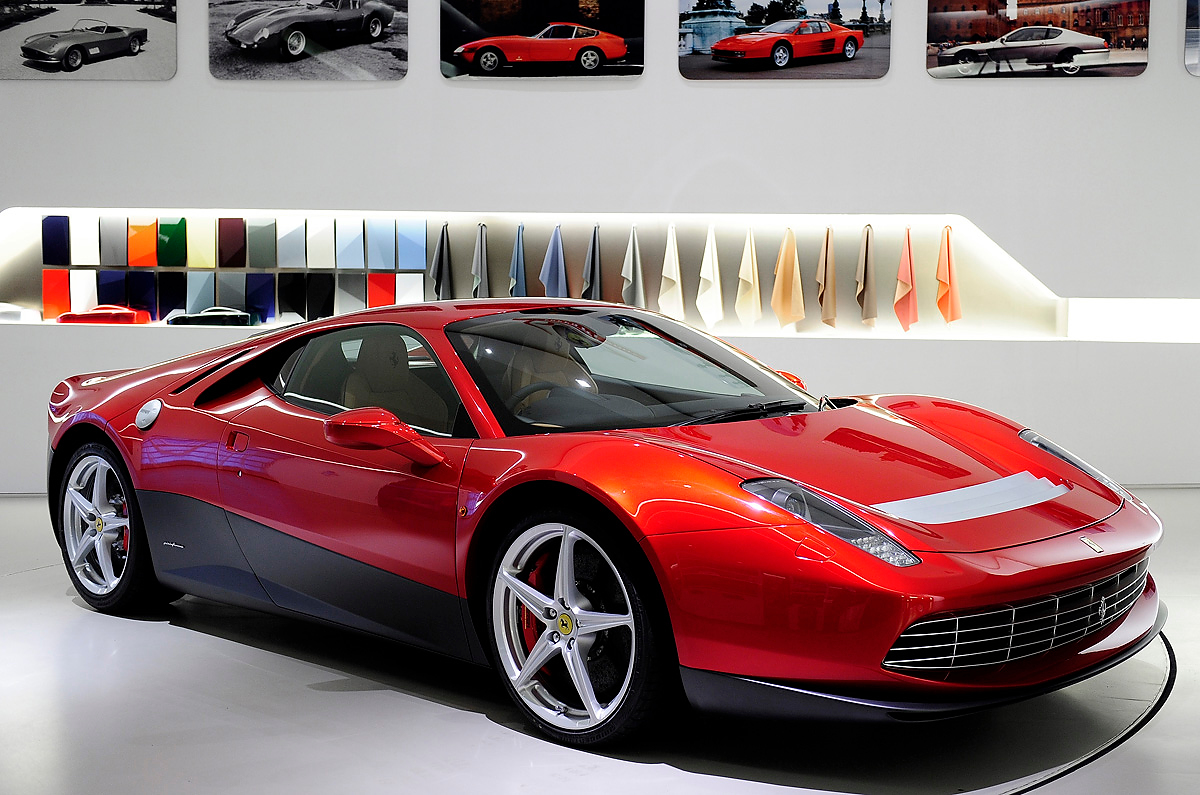 Eric Clapton's one-off Ferrari SP12 EC revealed | Autocar