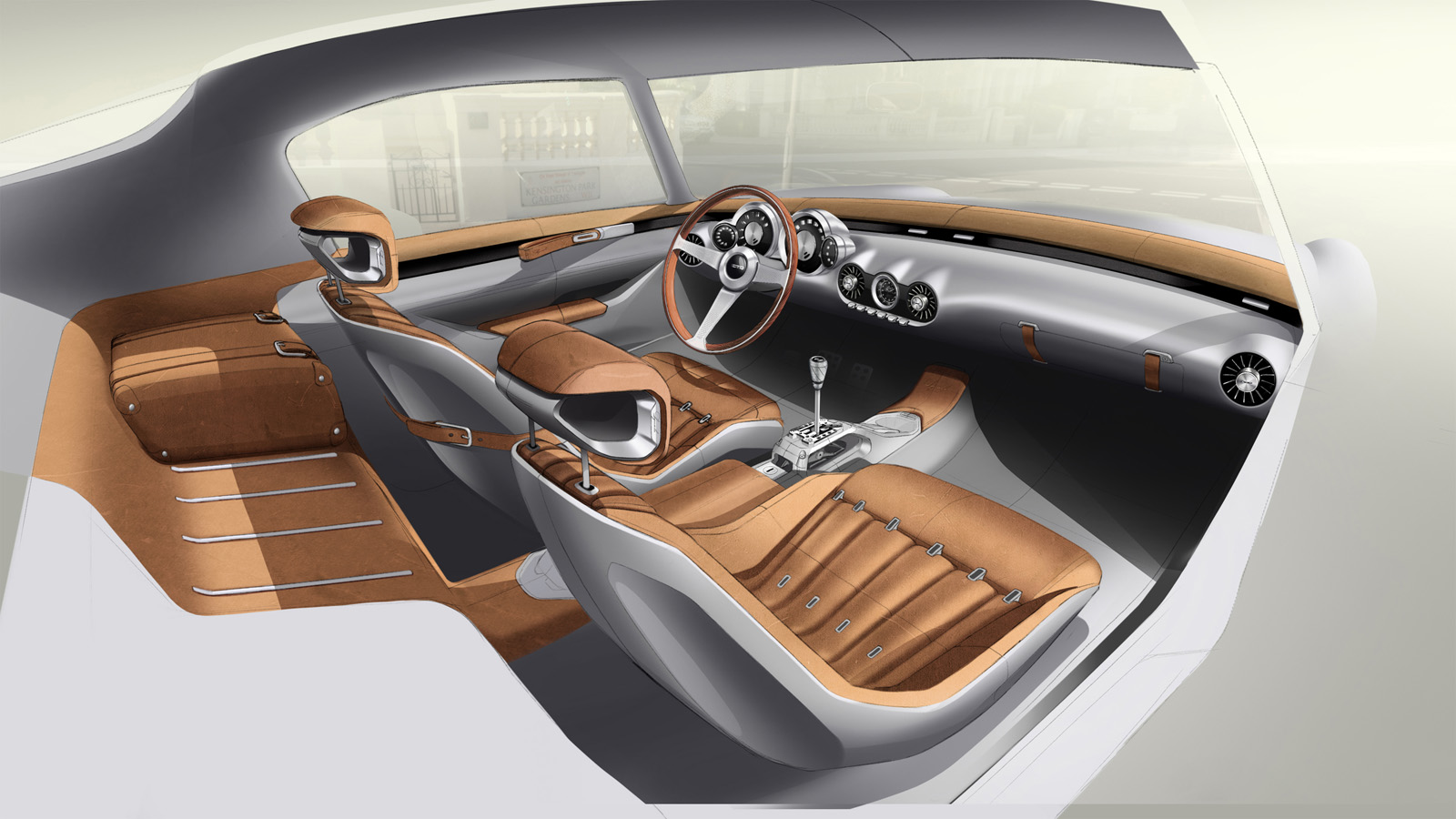 GTO Engineering Squalo: British firm reveals interior sketches | Autocar