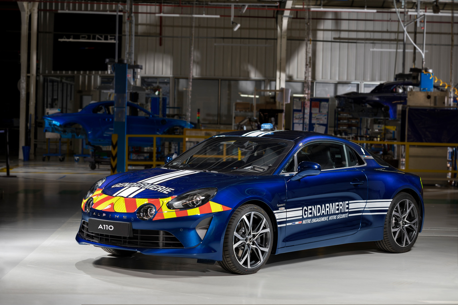 Alpine A110 joins French police force | Autocar