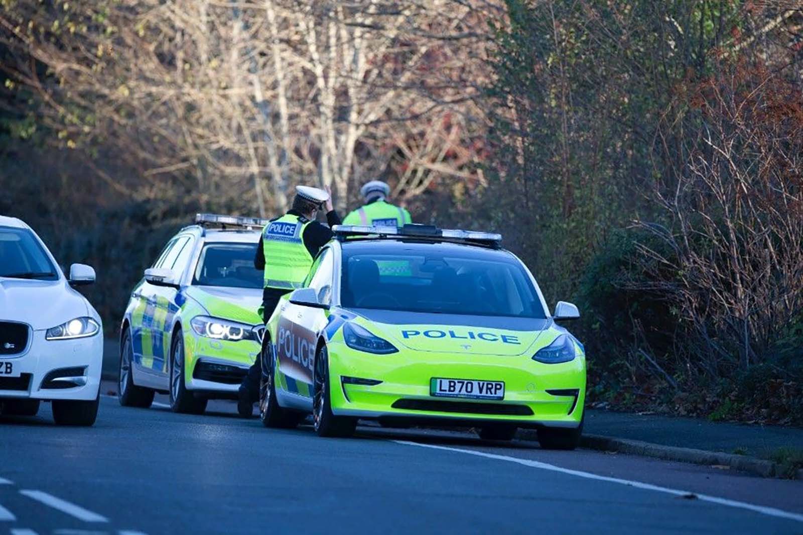 Modified Tesla Model 3s tested in emergency services trial | Autocar