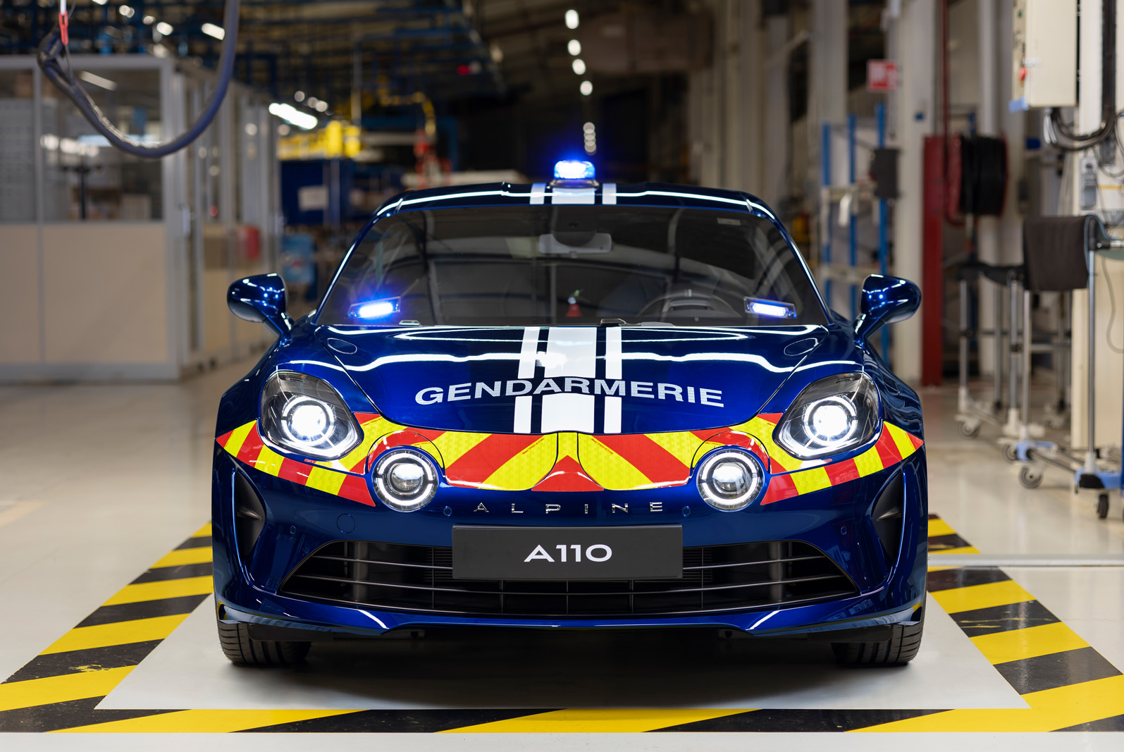 French Police Car