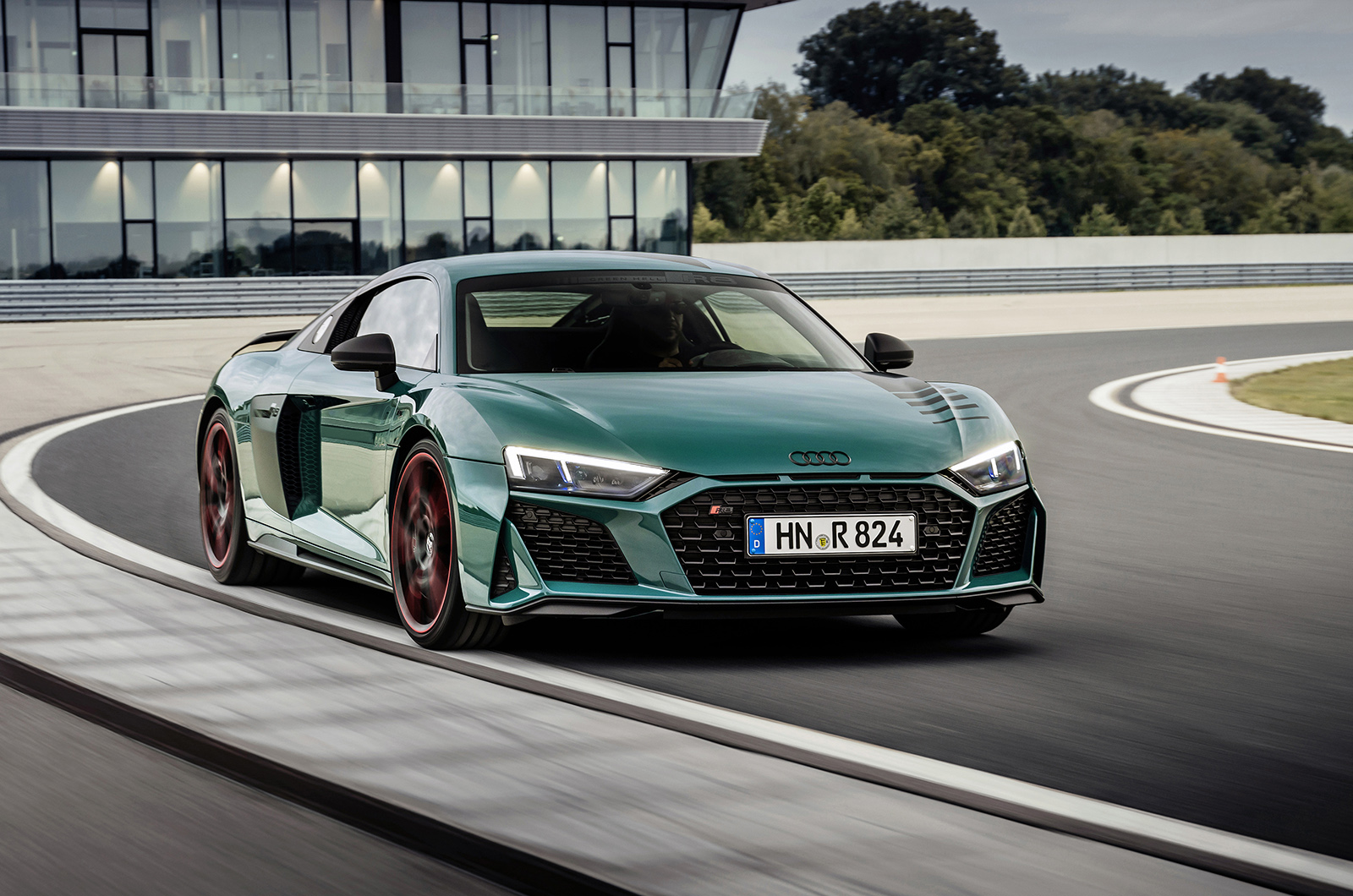 Audi R8 Spyder Green