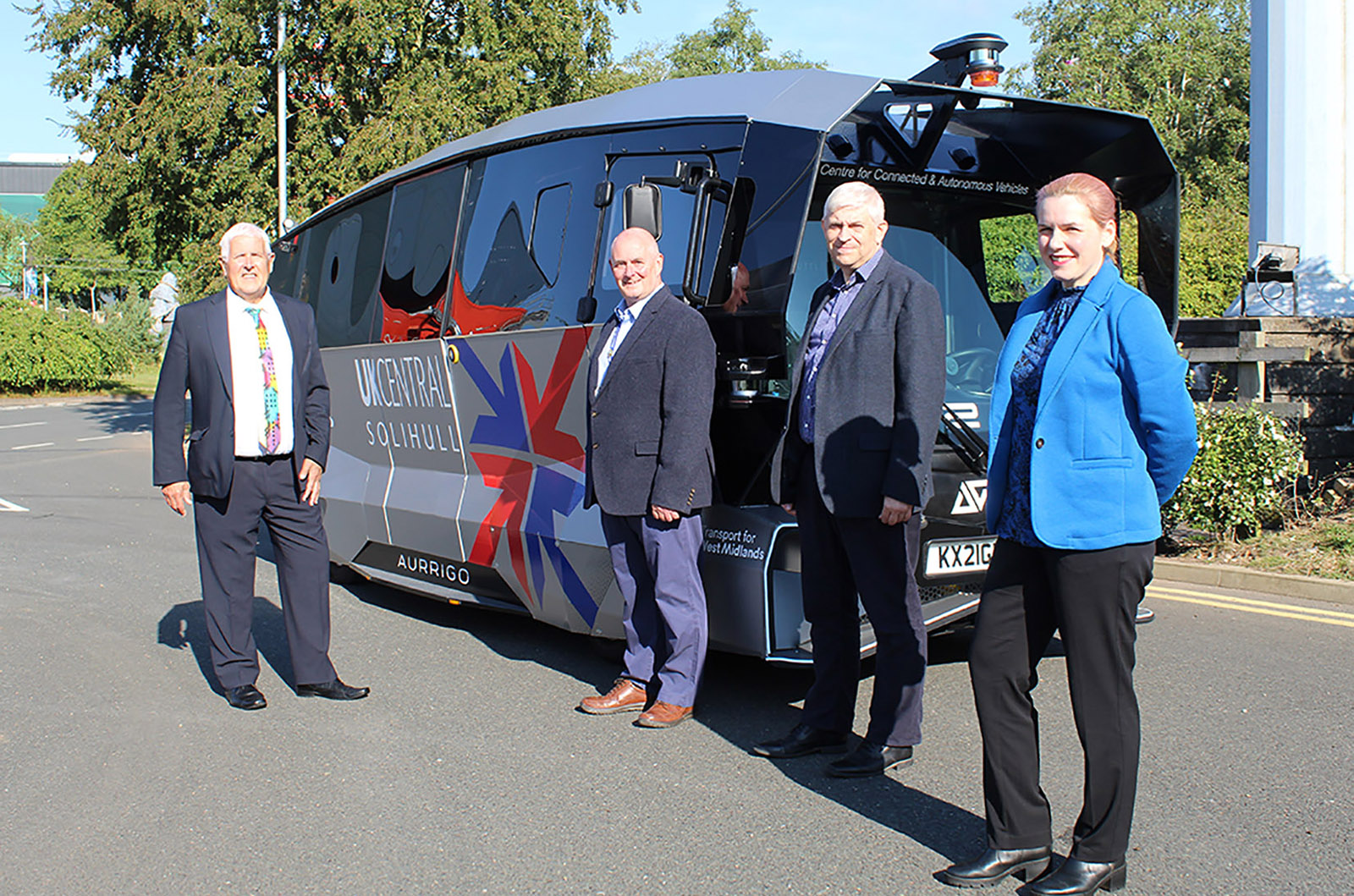 Aurrigo autonomous shuttle used at NEC as part of Solihull deal | Autocar