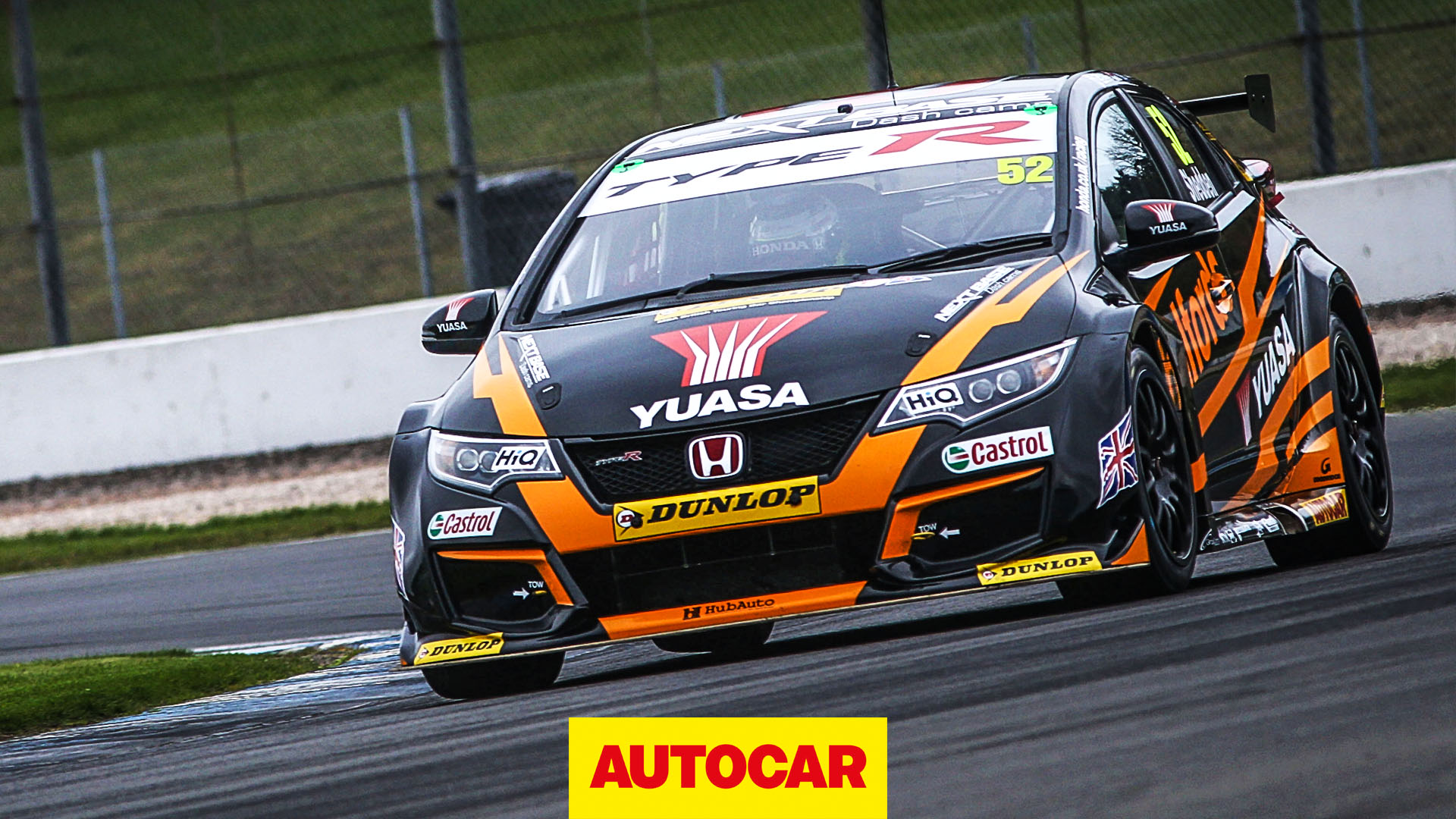 Video: Honda Civic Type R - 2017 BTCC car driven | Autocar
