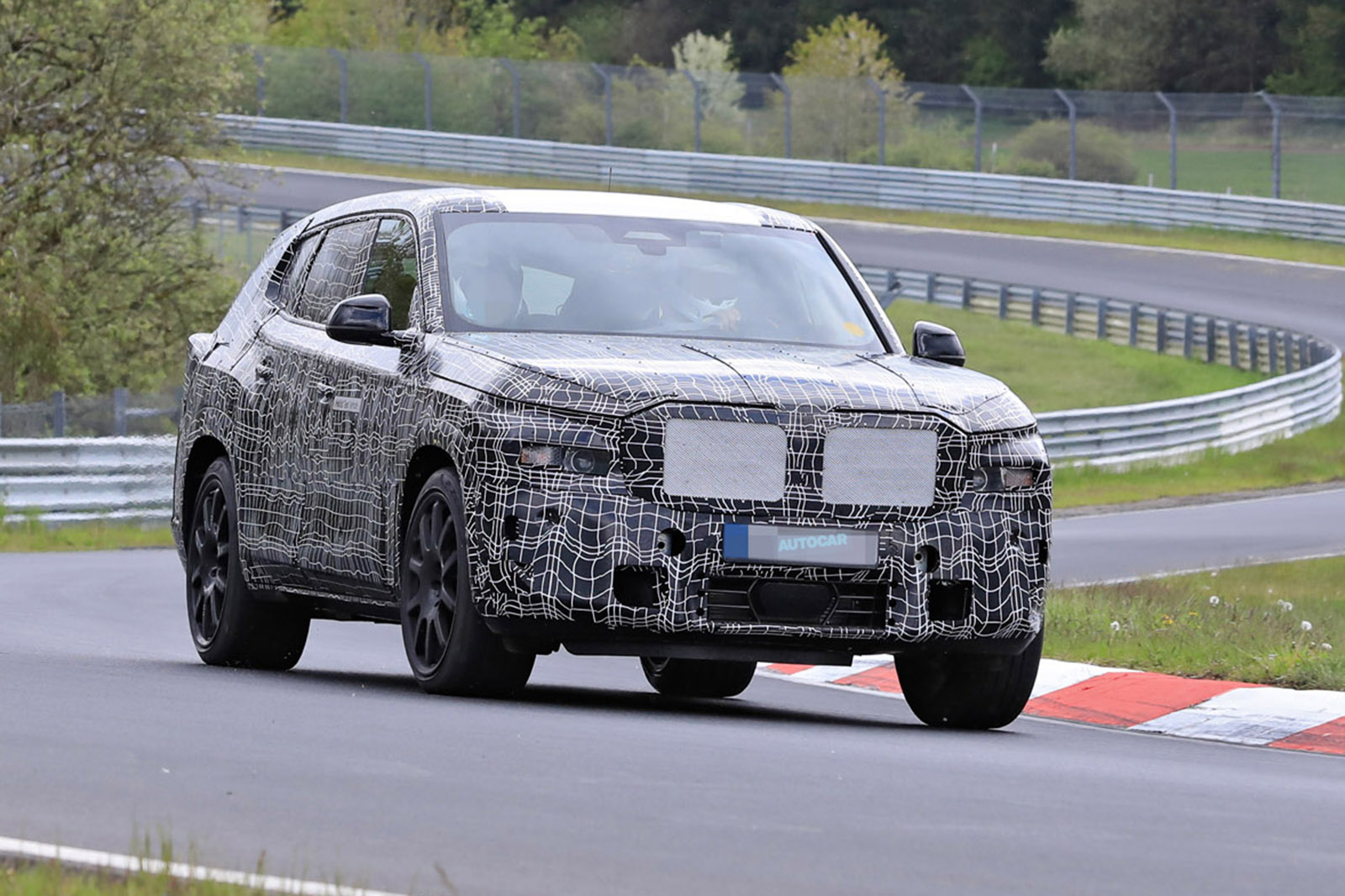 2022 BMW X8: prototype hits the Nurburgring | Autocar