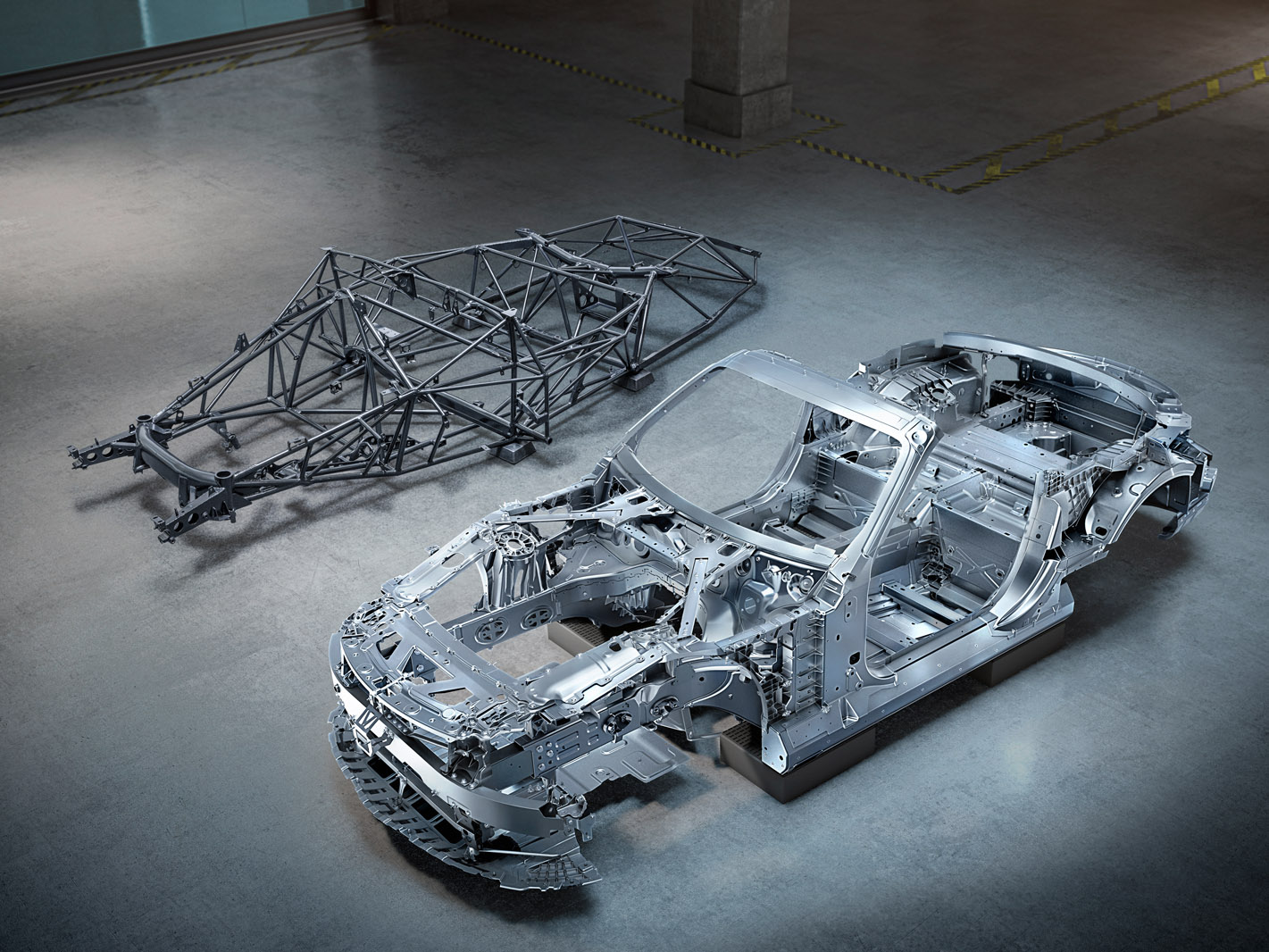 Under the skin: New SL bodyshell shows evolution of the species | Autocar