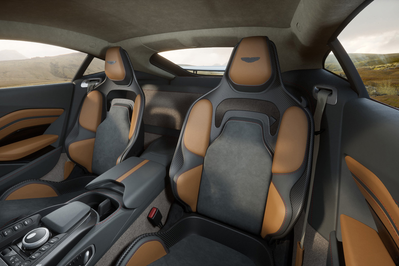 Aston Martin Vanquish Back Seat