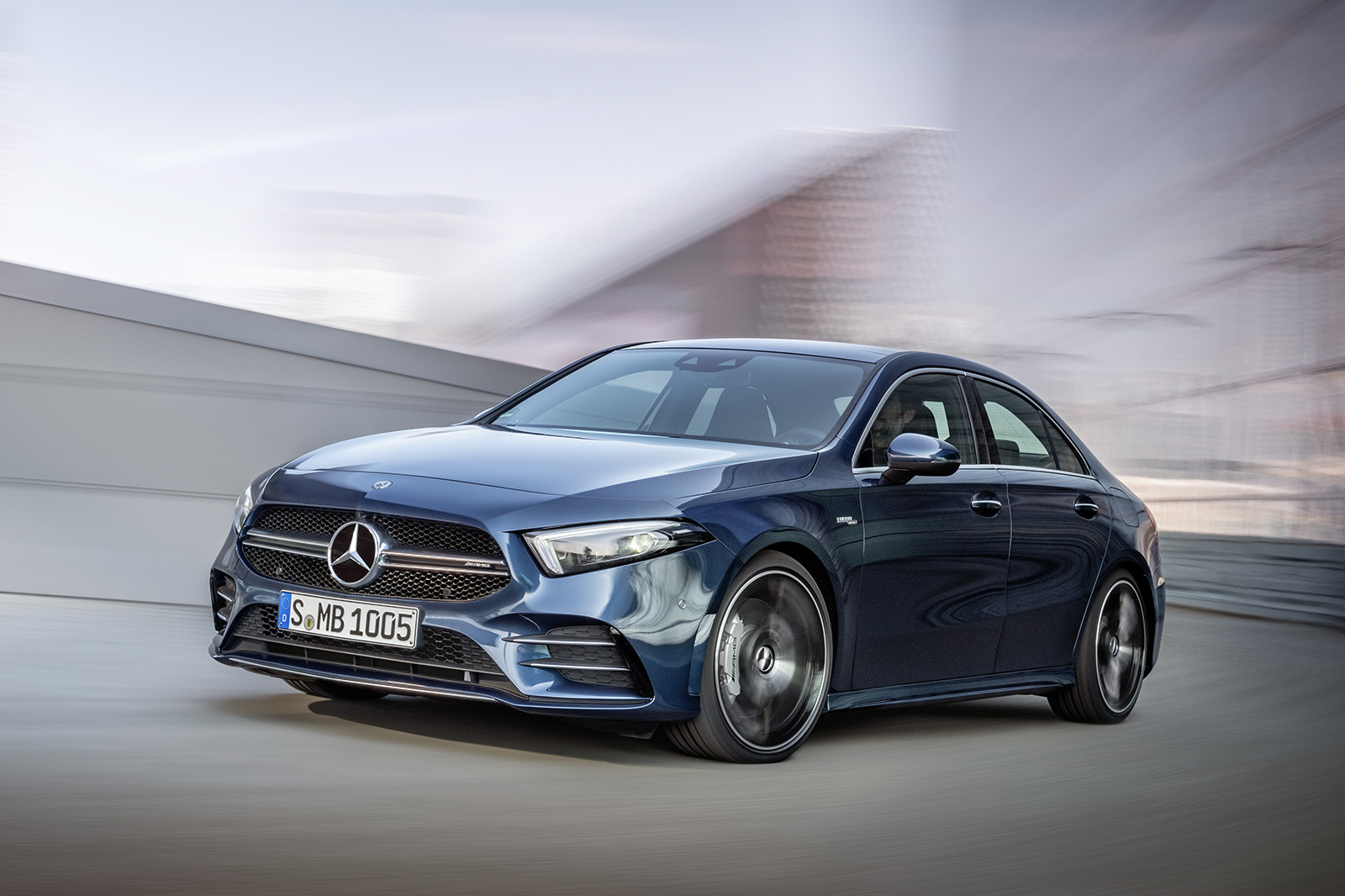 302bhp Mercedes-AMG A35 saloon revealed | Autocar