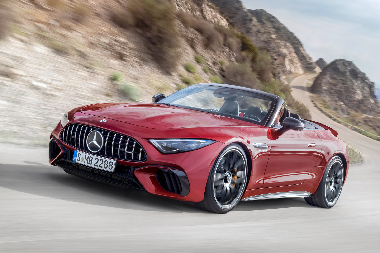 2022 Mercedes-AMG SL gets four seats, 4WD and 577bhp V8 | Autocar