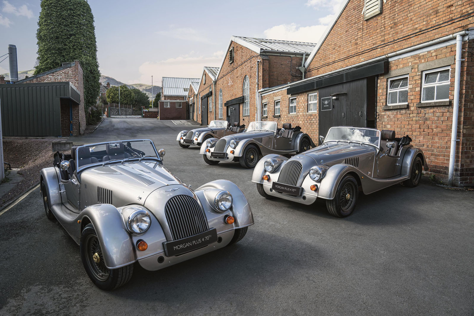 First Morgan Plus Four 70th anniversary models roll off line | Autocar