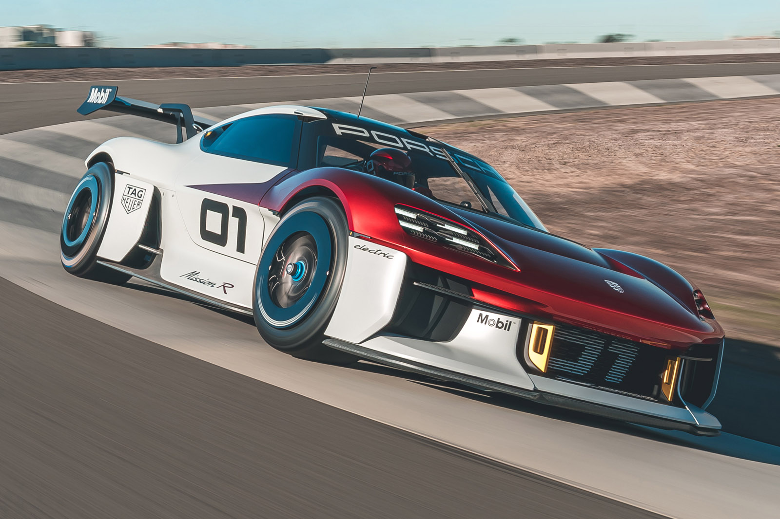 First drive: Porsche Mission R concept review | Autocar