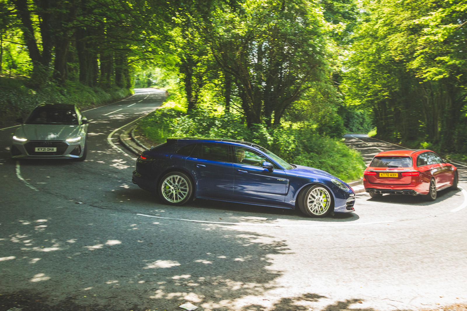 Estate of the nation: Audi RS6 Avant vs Panamera Turbo S and AMG E63 S ...