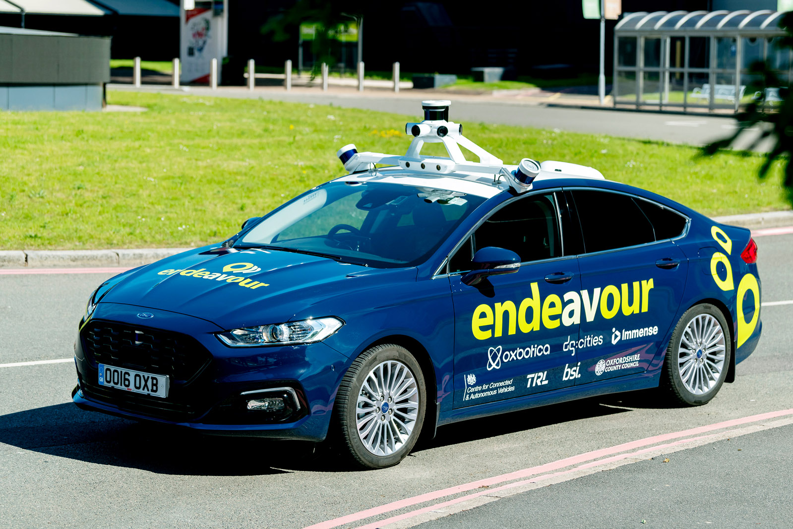 Self-driving Ford Mondeos roll out in Birmingham for government-backed ...