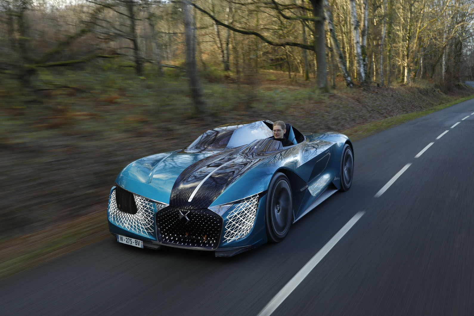 Driving the DS X E-Tense concept | Autocar