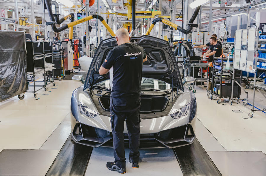 Lamborghini to restart production and reveal new model next week | Autocar