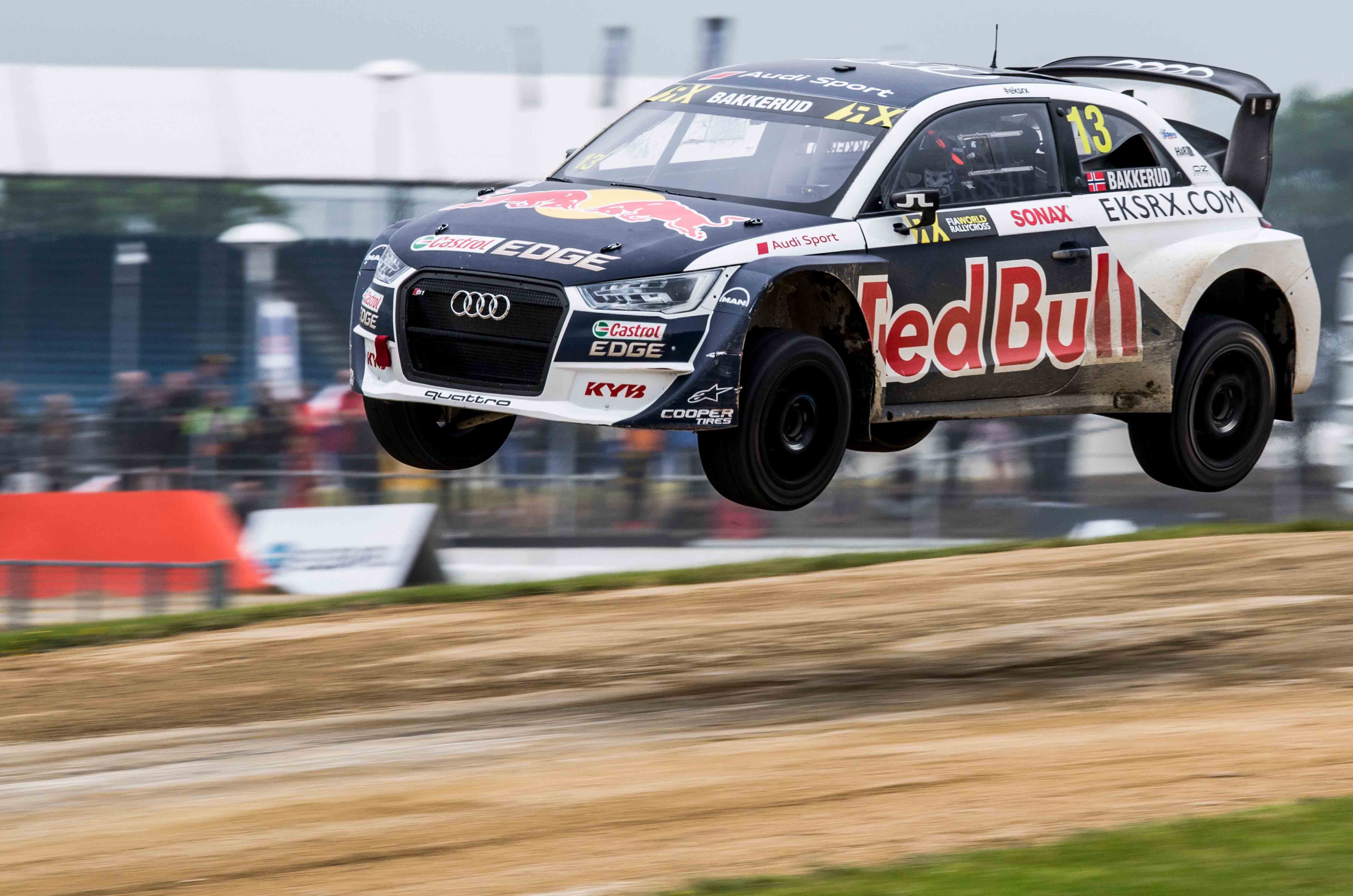 Lessons in gravel and jumping with Audi’s rallycross stars at ...