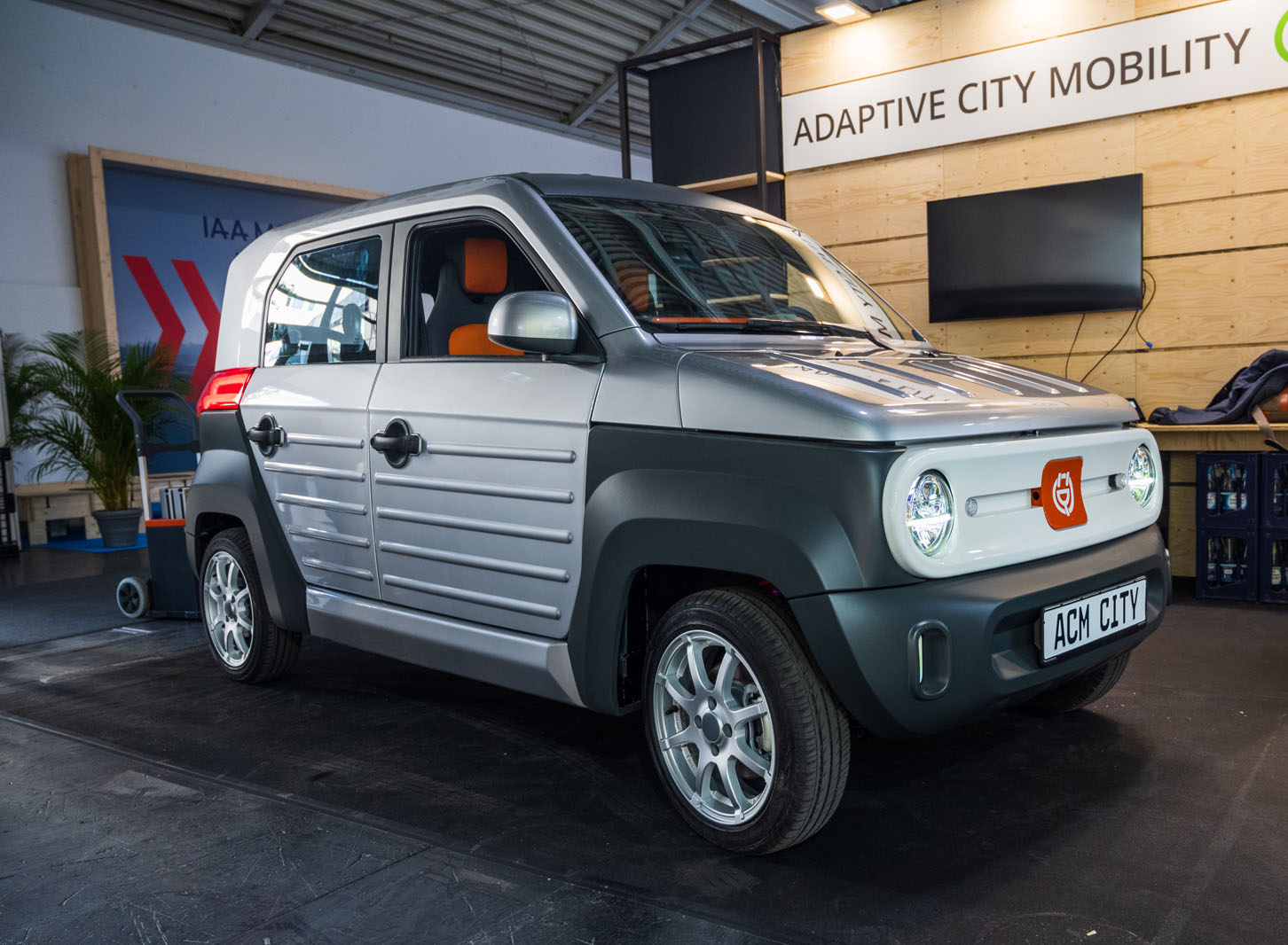 New ACM City One is battery-swapping urban EV | Autocar