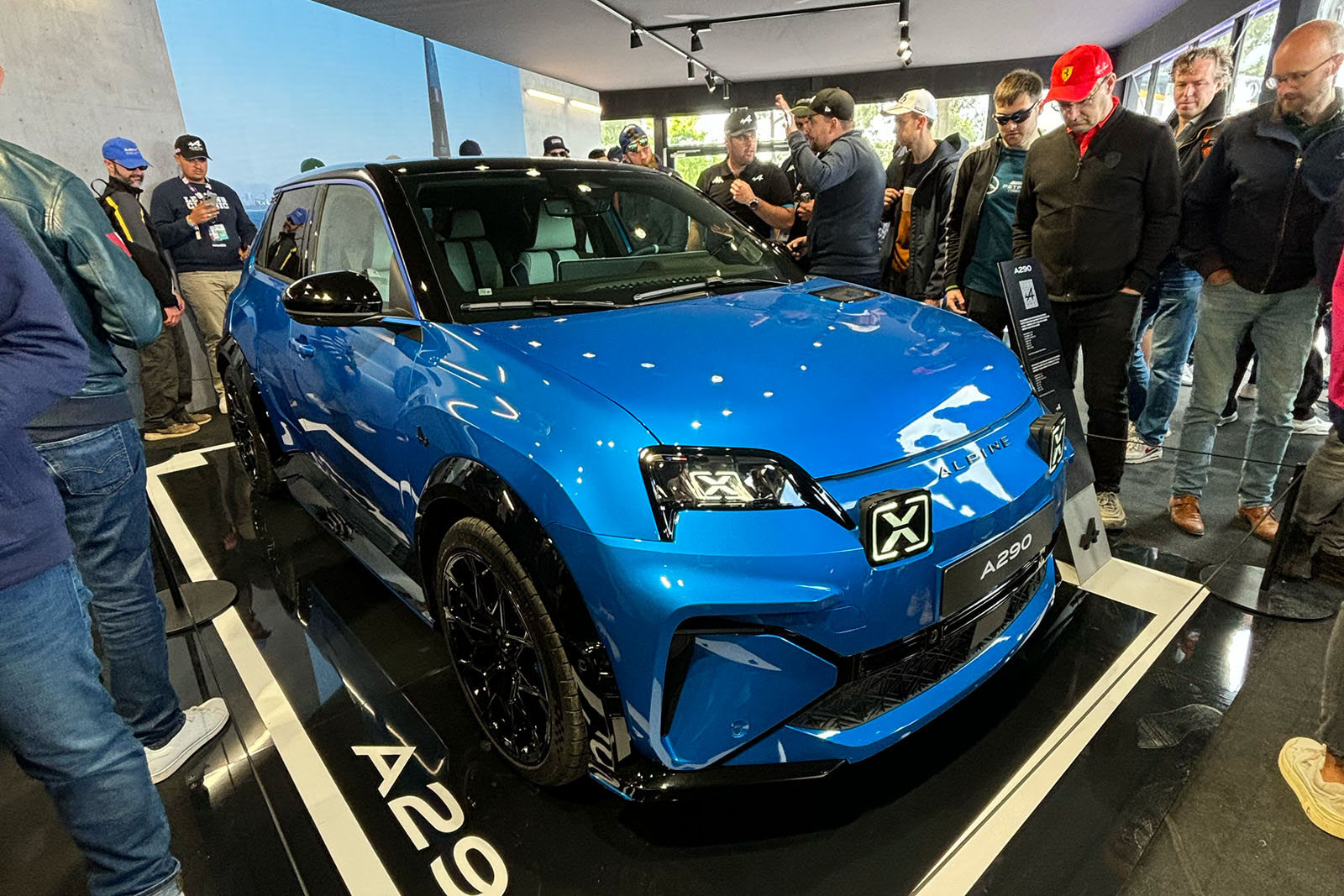 Alpine A290 hot hatch unveiled with 215bhp and 236 miles of range | Autocar