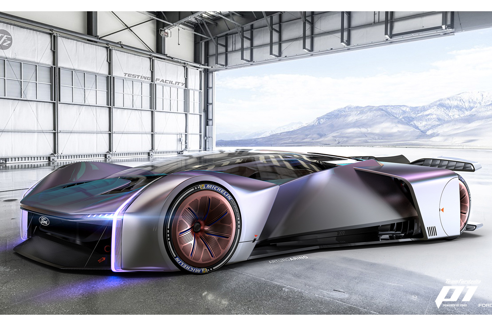 Ford unveils virtual P1 concept ahead of video game debut | Autocar