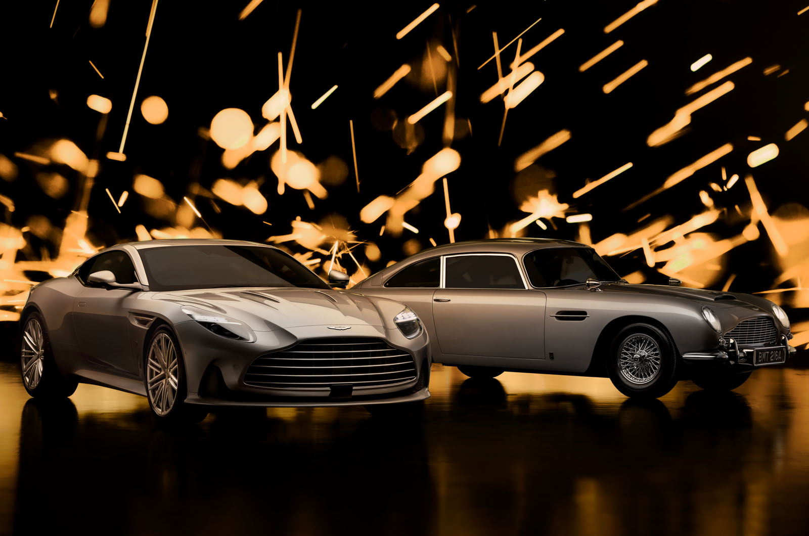 New Aston Martin DB12 Goldfinger marks 60 years of Bond cars - WSG ...