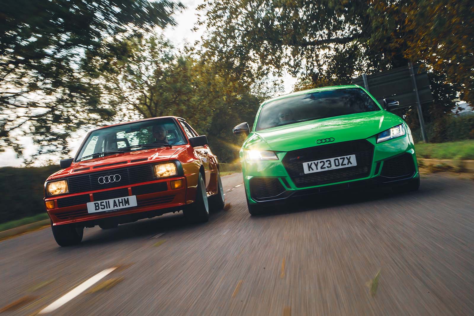 40 years of Audi Sport: TT RS meets legendary Sport Quattro | Audi TT Forum