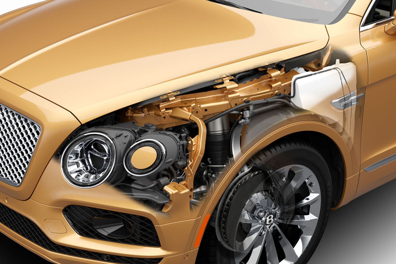 Bentley W1 2 Cutaway