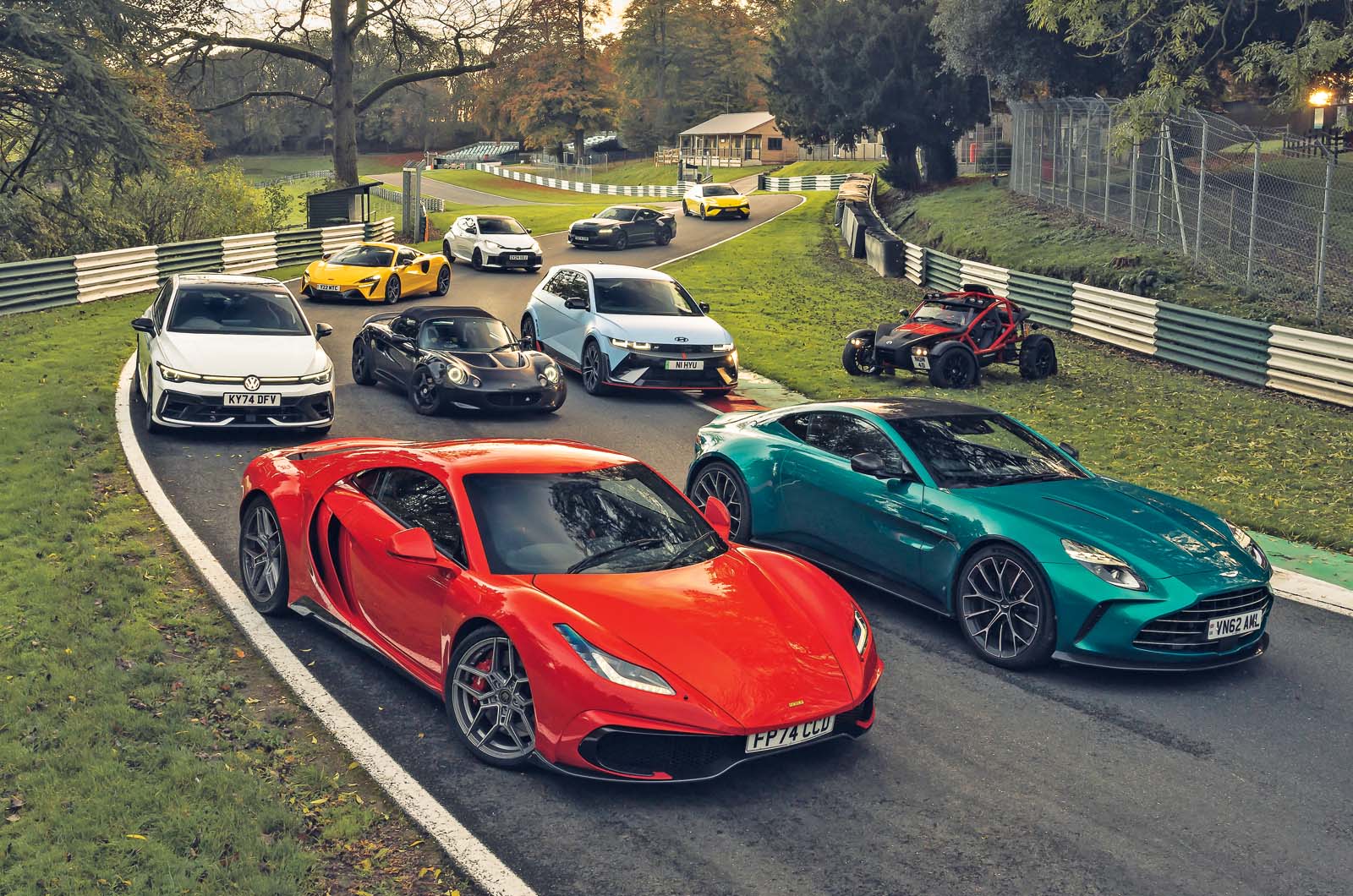 Aston, Lotus, McLaren… Britain's 10 best sports cars battle it out | Autocar