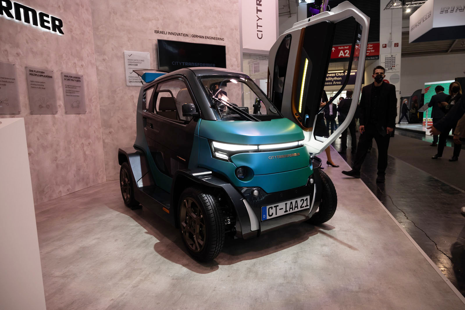 City Transformer is small urban EV with a folding, adjustable body ...