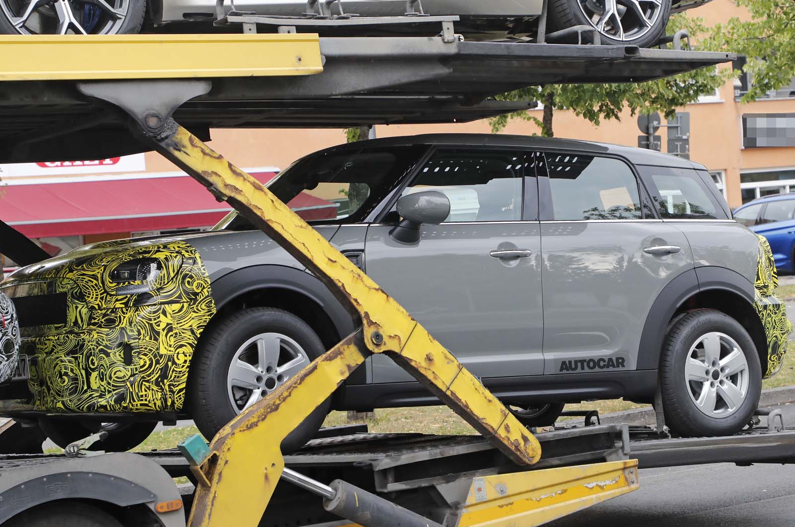 New Mini Countryman 2020 facelift seen in disguise | Autocar