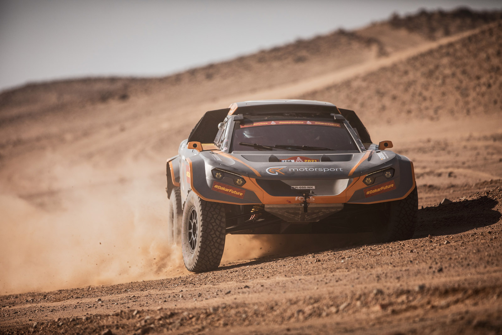 GCK Motorsport showcases e-Blast off-roader at Dakar | Autocar