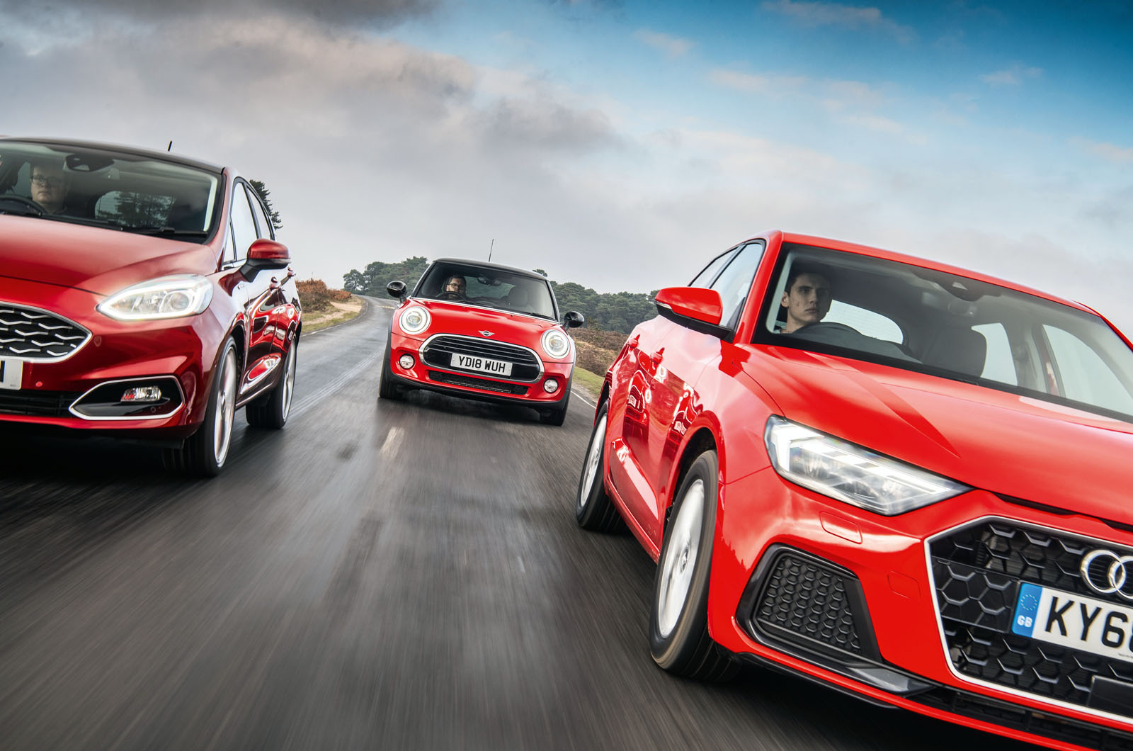 Audi A1 vs Mini Cooper vs Ford Fiesta Vignale 2019: high-spec hatchback ...