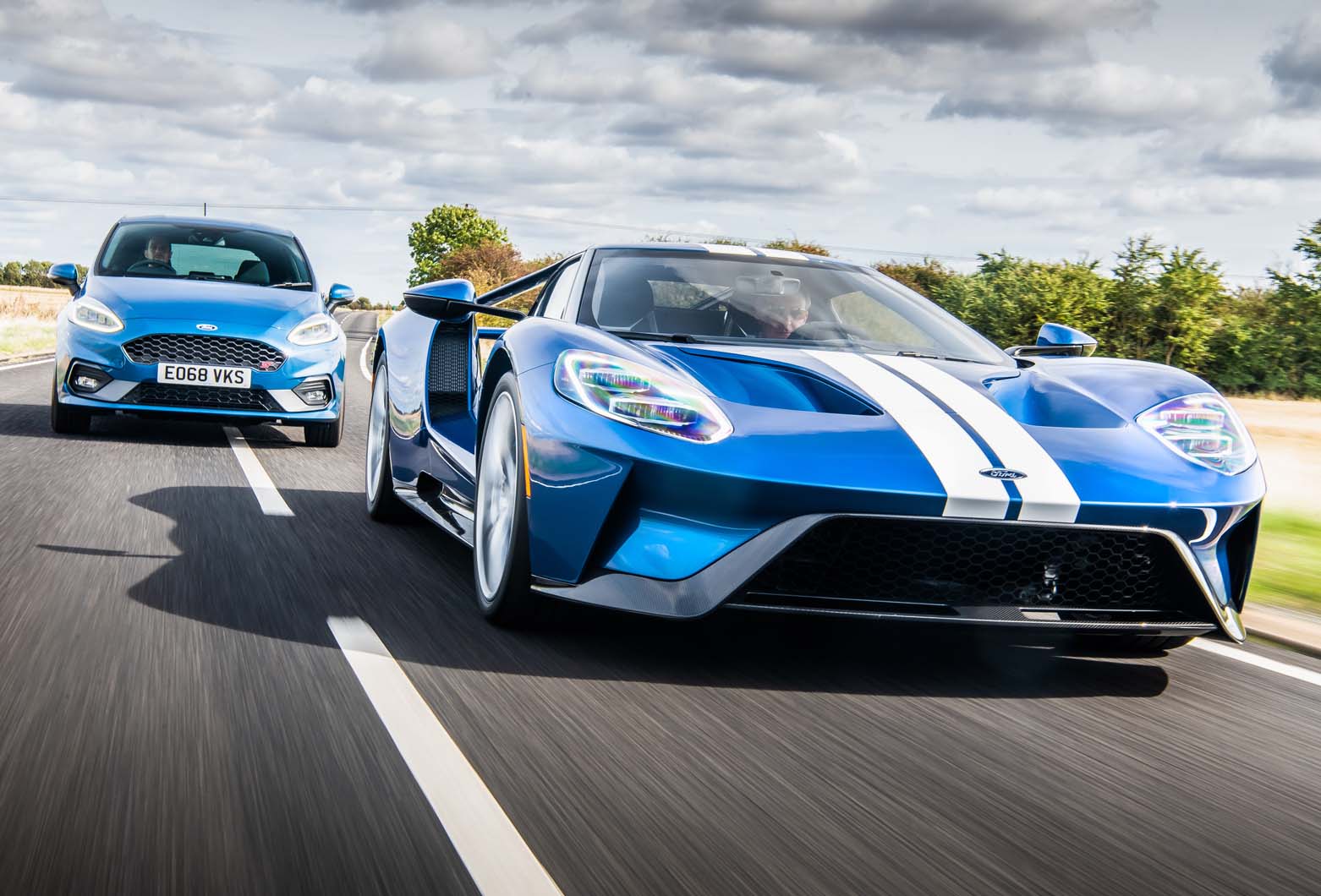 Ford GT vs Ford Fiesta ST: in search of the blue bloodline | Autocar