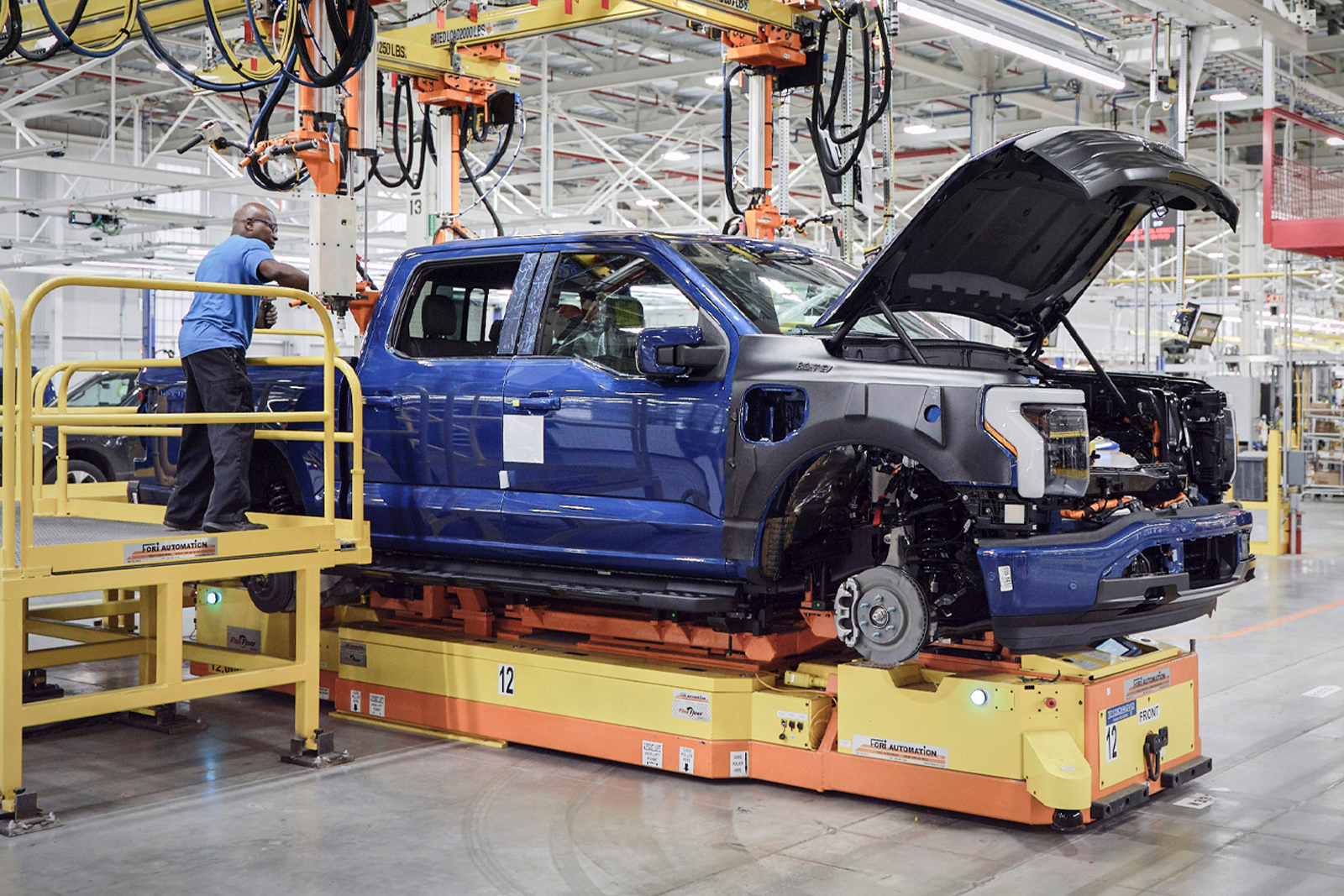 Ford begins building £5bn Blue Oval City EV hub | Autocar