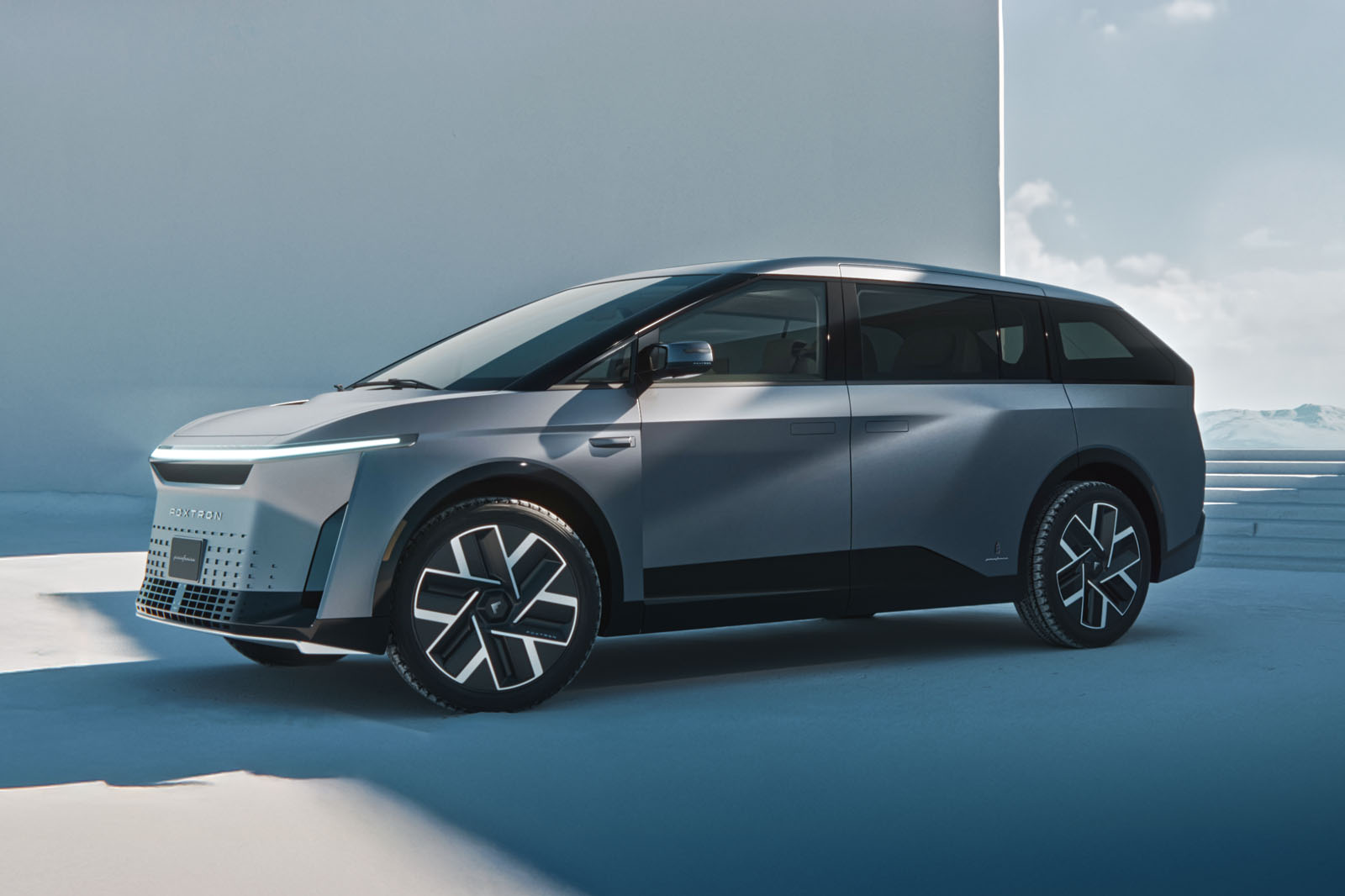 Foxtron Model D unveiled as high-tech MPV with 410-mile range | Autocar