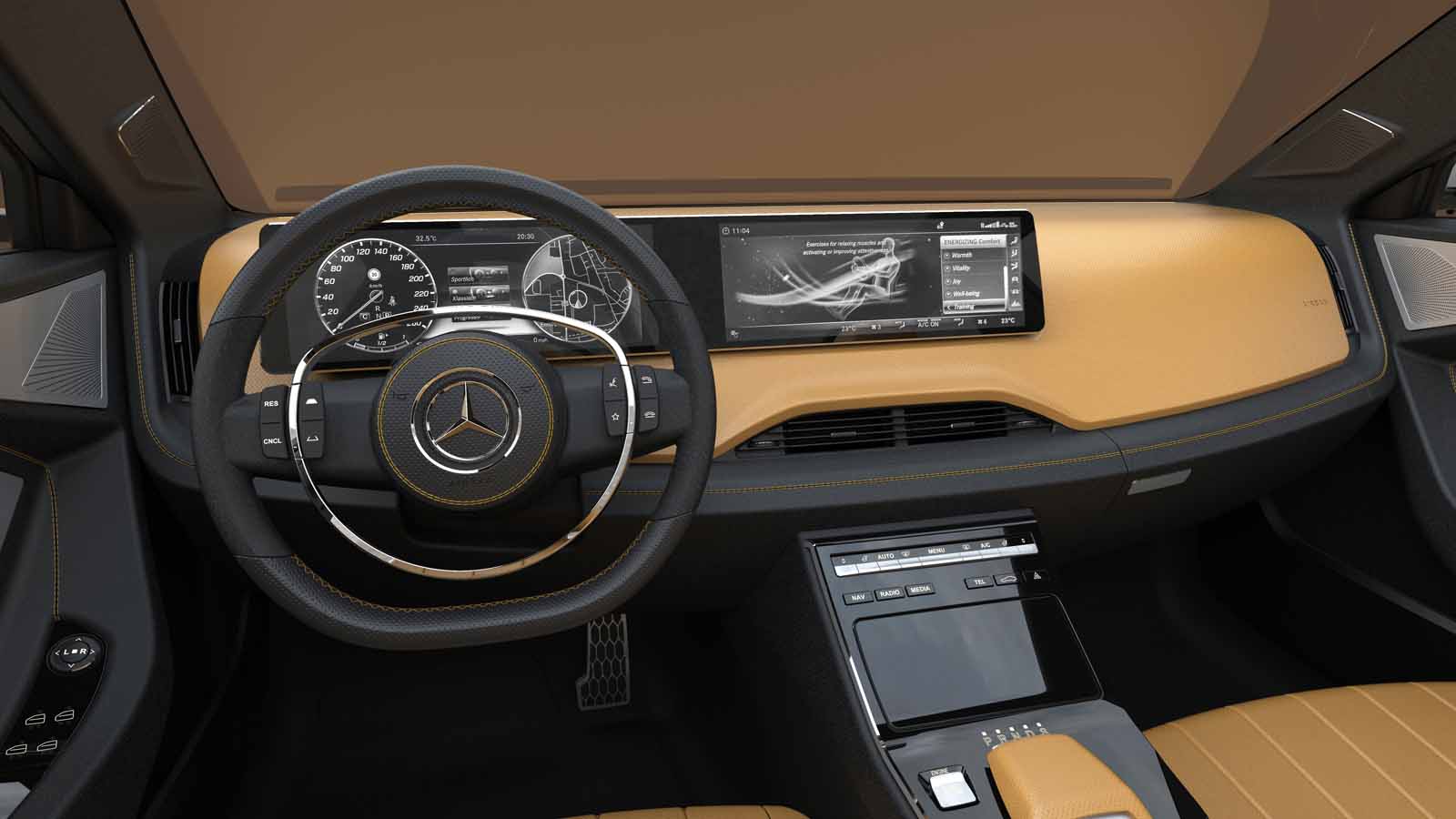 Mercedes W115 Interior
