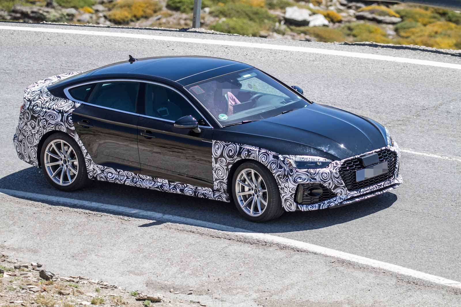 New Audi RS5 spotted in four-door Sportback form | Autocar