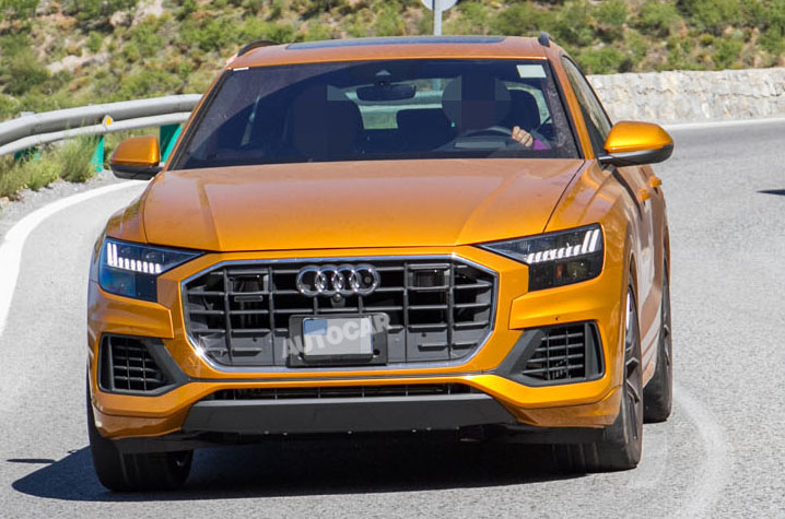 Audi SQ8 seen testing undisguised ahead of December arrival | Autocar
