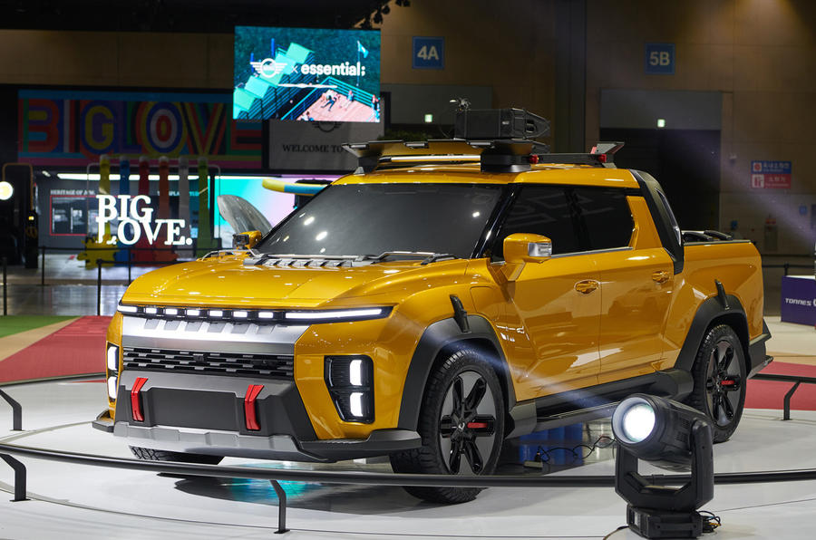 KGM to launch 300-mile 4x4 EV pick-up in early 2025 | Autocar