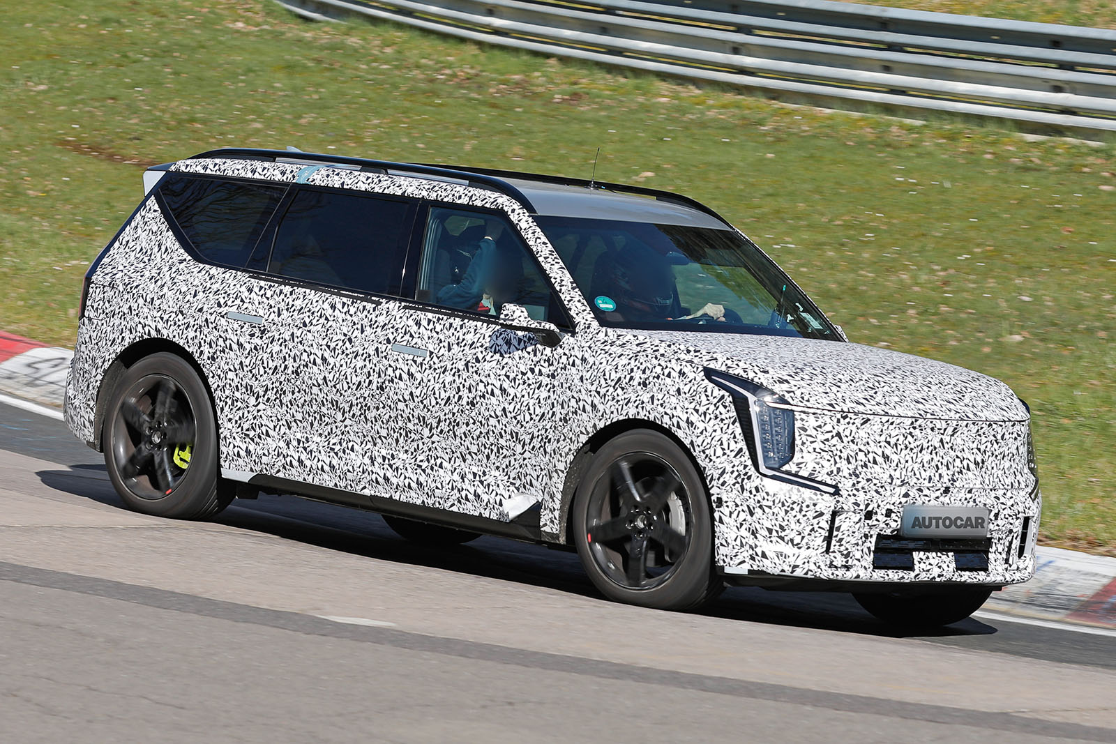 Kia EV9 GT first look: 600bhp seven-seater hits the Nurburgring - WSG ...