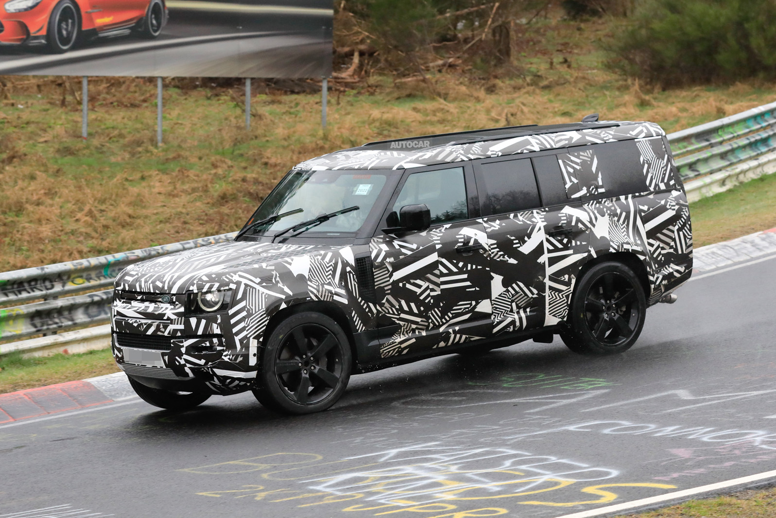 New 2022 Land Rover Defender 130 tests with range-topping V8 | Autocar