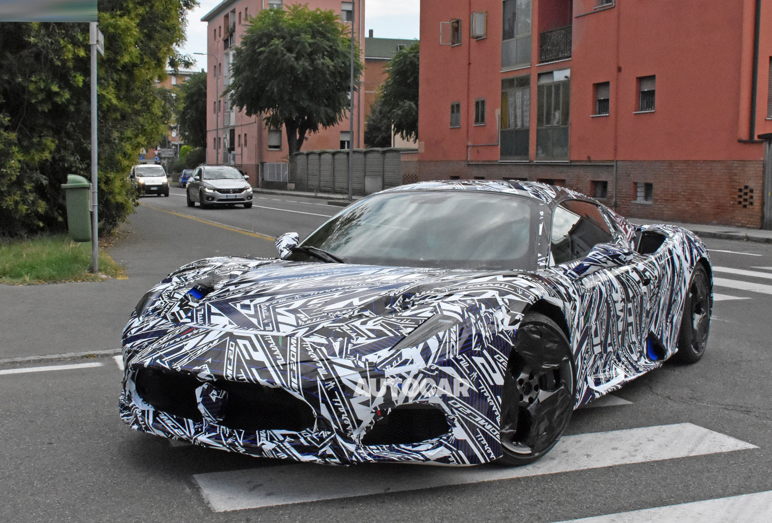 Maserati MC20 seen in less disguise ahead of September reveal | Autocar