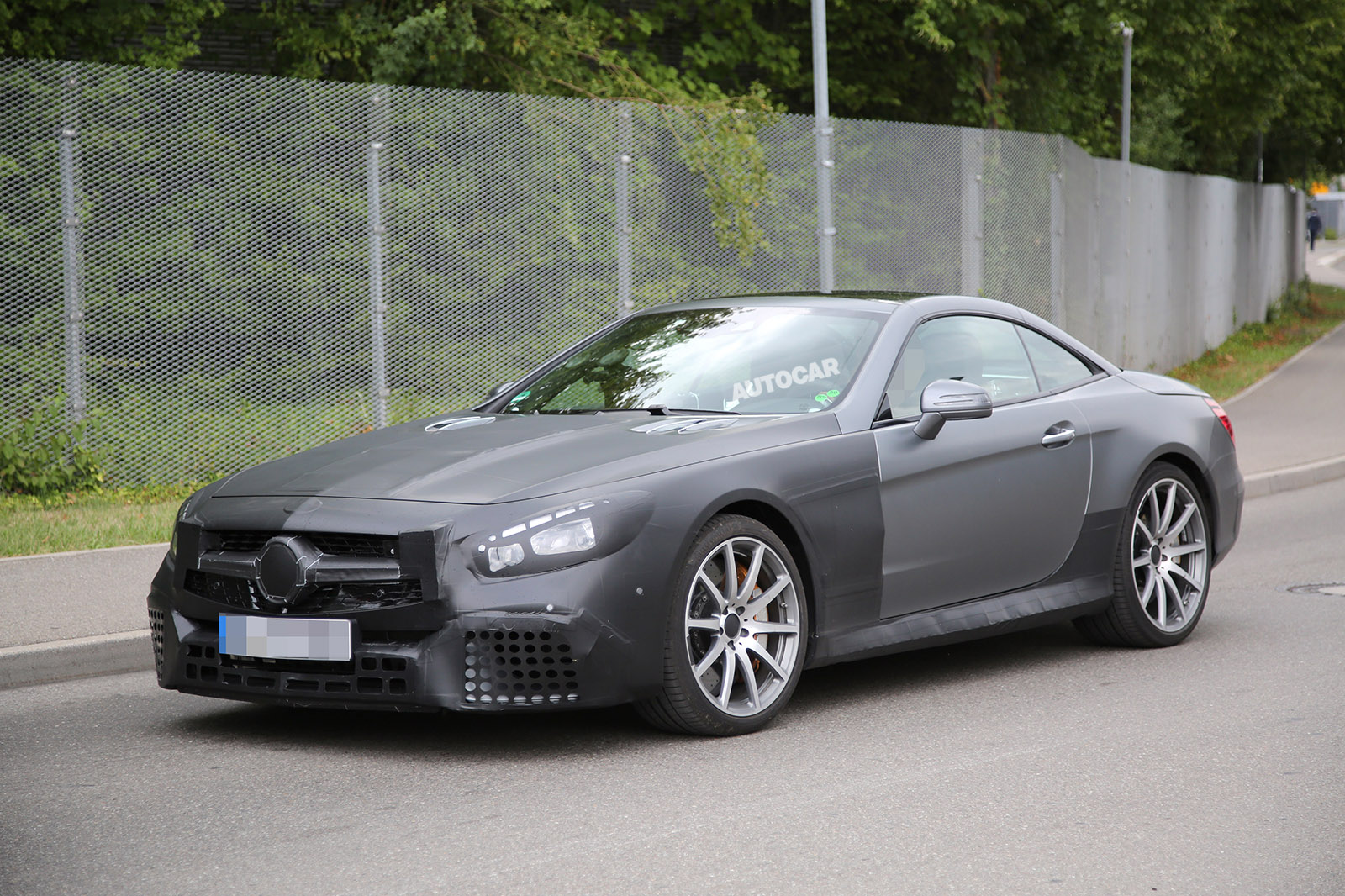 2016 Mercedes-AMG SL63 spotted testing | Autocar
