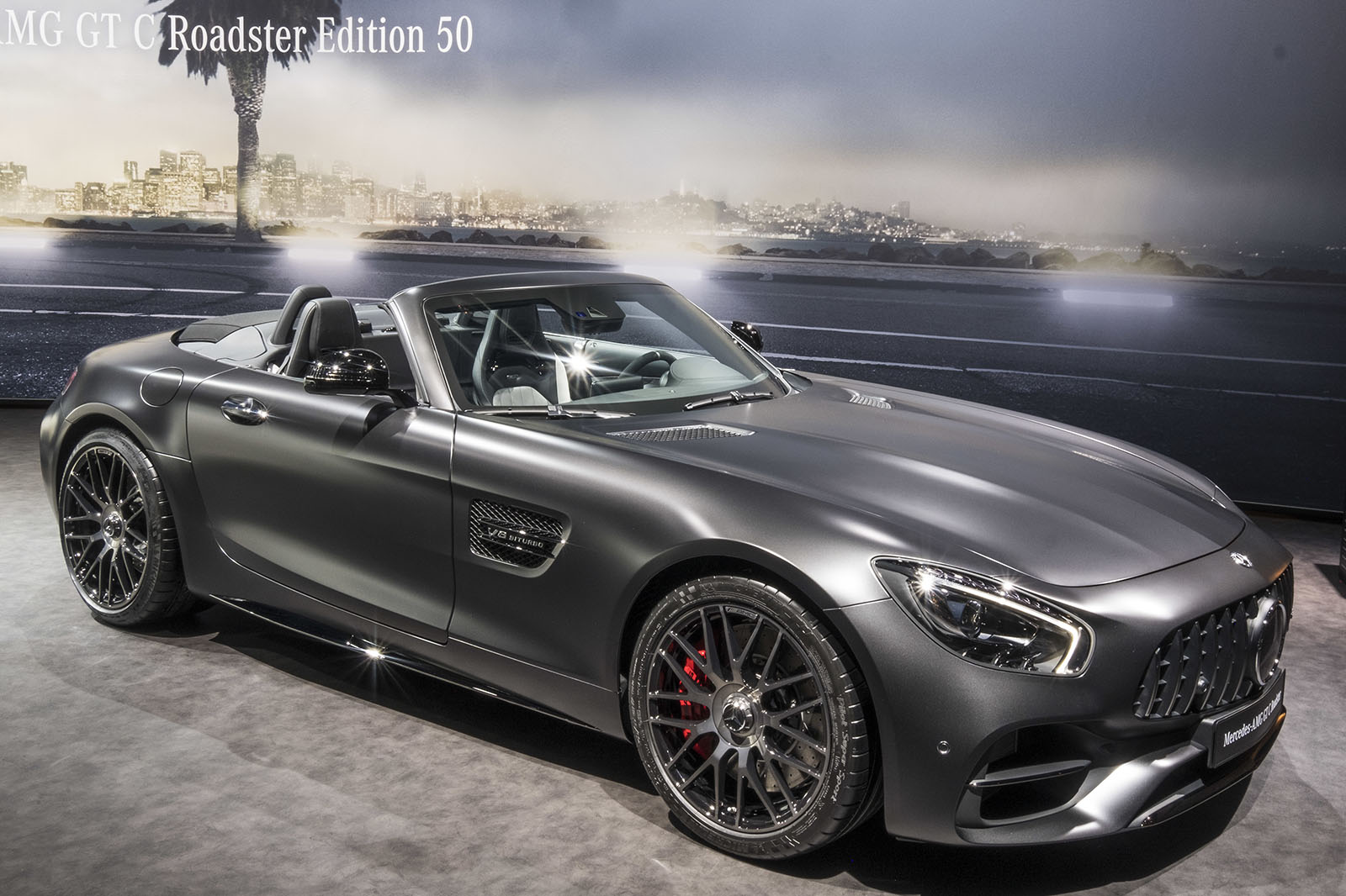 Mercedes-AMG GT C Roadster Edition 50 heads trio of special models ...